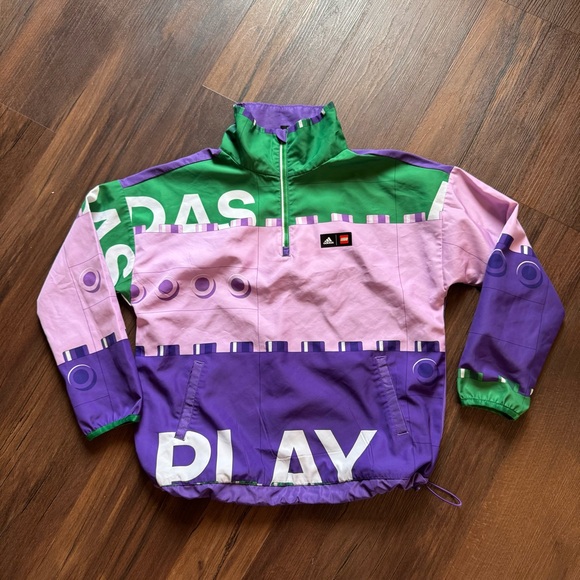 adidas | Jackets & Coats | Adidas X Classic Lego Half Zip Kids ...